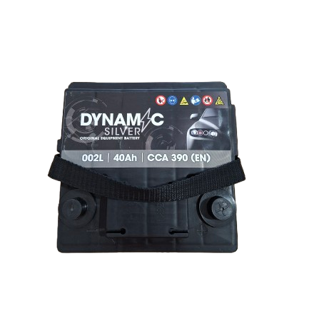 002L Dynamic Car Battery 40ah 390CCA - Next Day Delivery